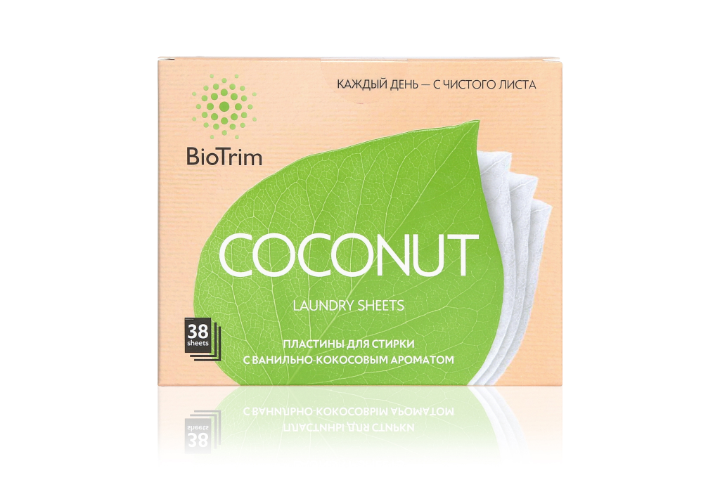 BioTrim пластины для стирки COCONUT, 38 шт. :: BioTrim :: Продукты ...